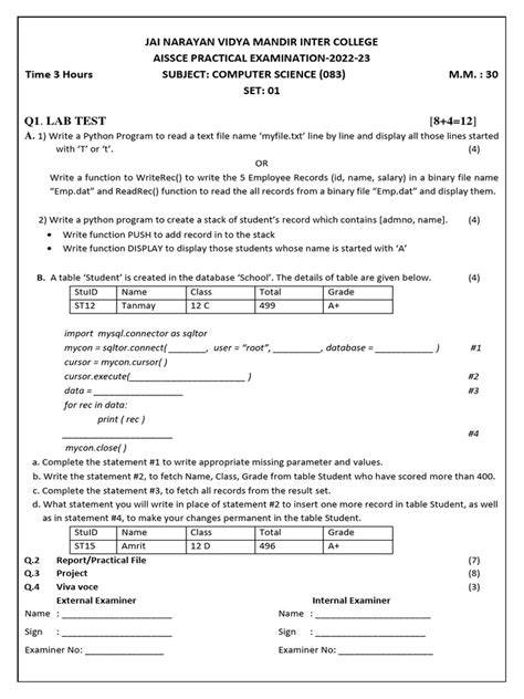 Set 01 2023 Pdf Computer Data Information Technology