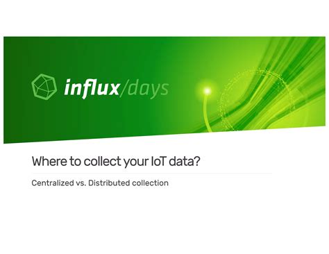 Influxdata Architecture For Iot Noah Crowley Influxdata Ppt
