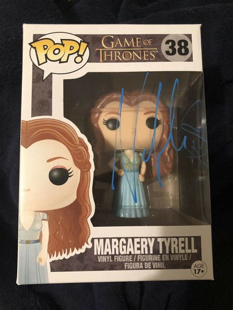 Natalie Dormer Signed Margaery Tyrell Funko Pop 38 Game Of Thrones