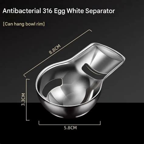 Stainless Steel Egg Seperator