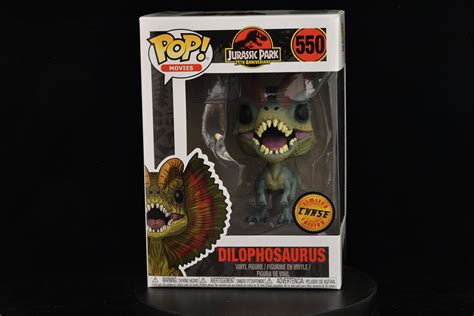 Funko Pop Dilophosaurus Chase Jurassic Park 25th Anniversary