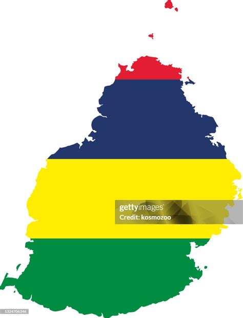 Mauritius Flag Map High Res Vector Graphic Getty Images