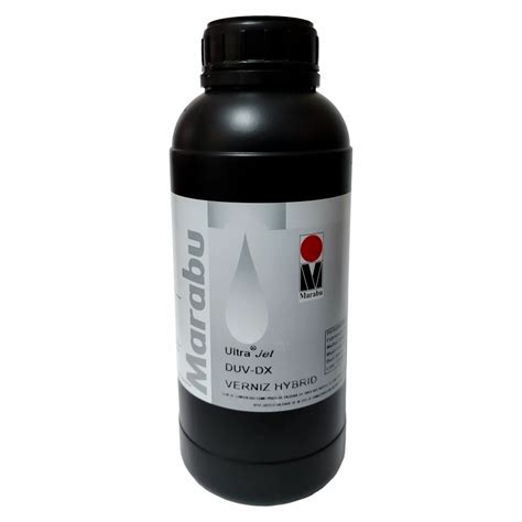 Tinta Marabu Duv Dx Para Uv Led Color Clear De 1 Litro Marca Marabu