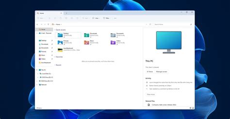 hands on with windows 11 s new leaked file explorer with modern design