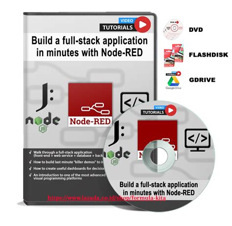 Video Tutorial Build A Full Stack Application In Minutes With Node Red