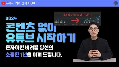 콘텐츠없이 유튜브 당장 시작하세요 구독자 1000명까지 2024년 가이드라인 종결 네이버 Tv