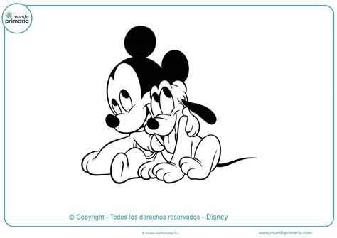 Dibujos Para Imprimir De Mickey Mouse Bebe Dibujos Cute Para Imprimir