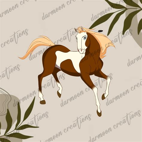 Spirit Stallion Of The Cimarron Rain Base