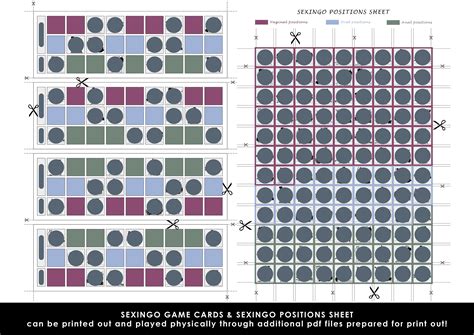 Printable Sex Game Sex Cards Adult Sex Game Foreplay Date Night Fantasy Sex Bingo Game Bingo For