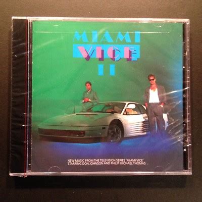 Miami Vice Ii From The Television Series Cd Album Various Artists