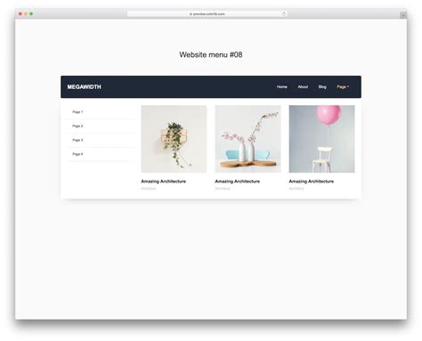 20 free bootstrap navbar examples and templates 2025 colorlib