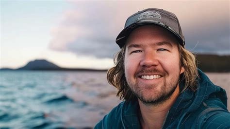 Handsome Smiling Skipper Headshot Premium Ai Generated Image