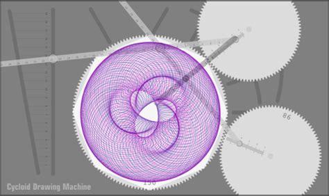 Krazydad Blog Archive Cycloid Drawing Machine Simulation