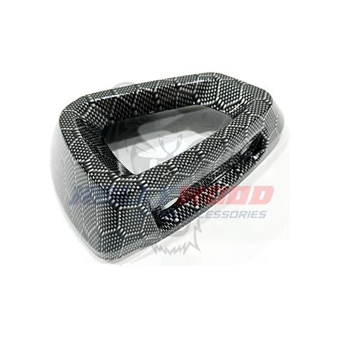 HONDA RSX 150 EXHAUST COVER MUFFLER PROTECTOR END CAP CARBON RSX150 WINNER X COVER TEPI EKZOS