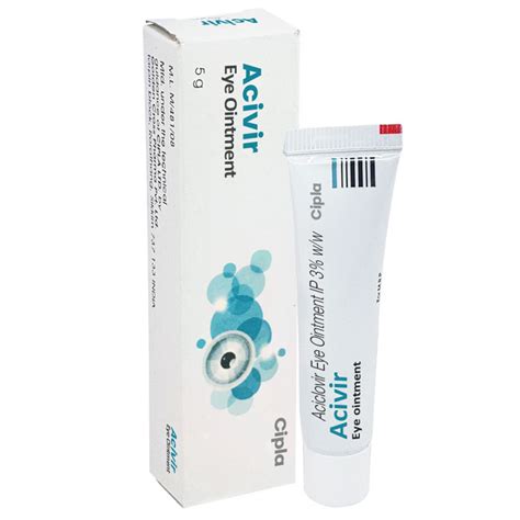 Acivir Eye Ointment Acyclovir Medsvalley4u