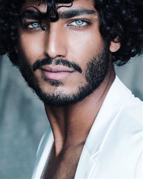 Akash Kumar Beautiful Eyes Color Male Model Face Blue Eyed Men