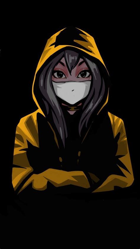 Iphone Girl Cartoon Wallpapers Wallpaper Cave