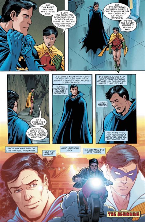 My Favorite Version Of Dick Grayson Leaving Batman R Nightwing