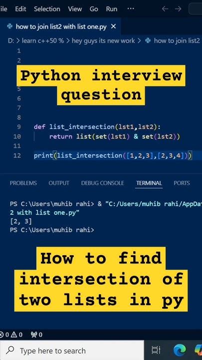 Python Interview Questions And Answers Python Interview Python Full Course Python