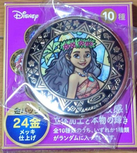 ディズニープリンセス 金バッチ モアナ ♡新品未使用♡ By メルカリ