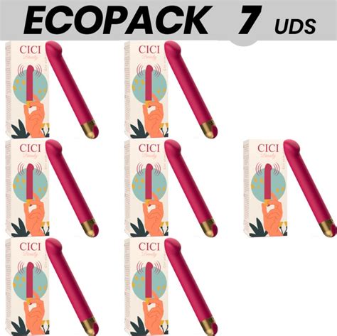 Ecopack 7 Units Cici Beauty Premium Silicone Clit Stimulator