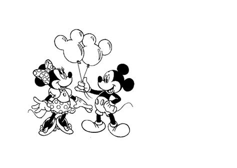 Mickey And His Friends Coloring Page Mickey Mouse Clubhouse Black And