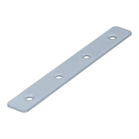 Plaque De Raccordement Galvanisée Argent Suki 15 X 2 X 120mm Lot De 50