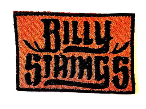 Billy Strings Patch Etsy