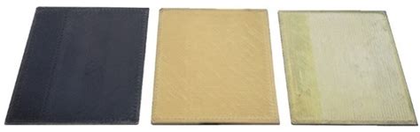 Photograph Of 3d‐printed Cfrp Left Kfrp Middle And Kevlarcarbon