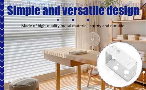 Venetian Blind Fittings Brackets 2pcs Square Venetianwood Blind Window