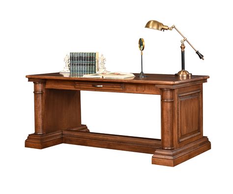 Paris Library Table Kings Amish Furniture
