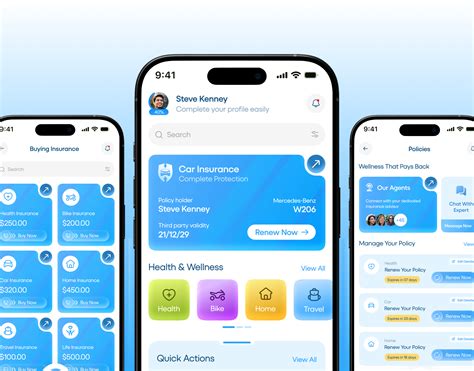 Insuq Insurance Mobile App Ui Design By Saif⚡ On Dribbble