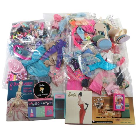 Mattel Barbie Notes Books Cards Dolls Clothes Doll Accessories And