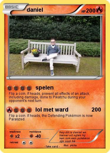 Pokémon Daniel 1048 1048 Spelen My Pokemon Card