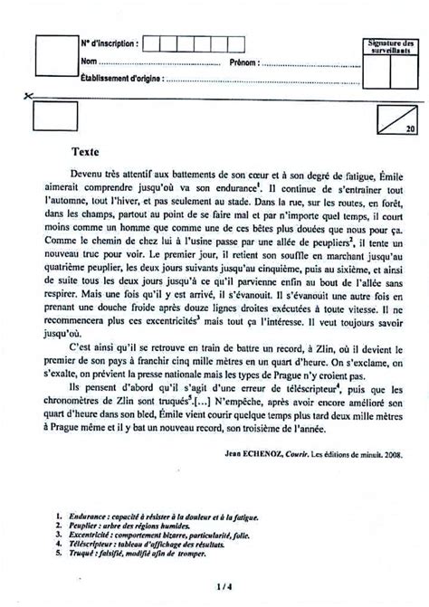 9ème Année De Base Concours Concours Français 2017 Tuniteststn