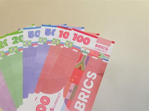 Premium Photo A Brics Currency Illustration That Could Shake The