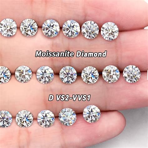 Rinntin Manufacturer Wholesale Loose Moissanite Stones Pass Diamond