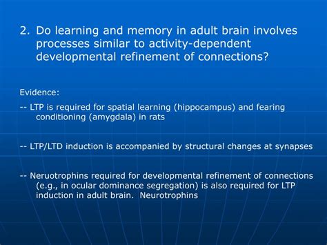 Ppt Adult Cortical Plasticity Maps In Somatic Sensory And Motor