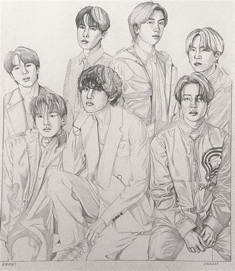 Bts Line Art Tutorial 8ec Artofit