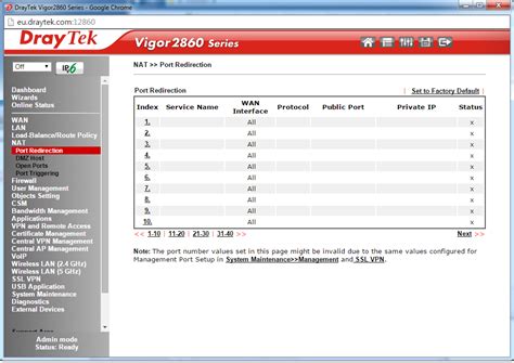 Connecting Ftp Client On A Remote Sites For Files Transfer Passive Mode Draytek Faq