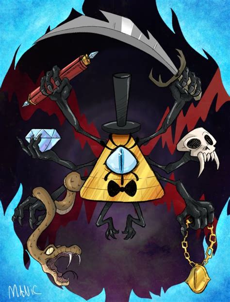 Hit The Panic Button Gravity Falls Art Gravity Falls Bill Gravity