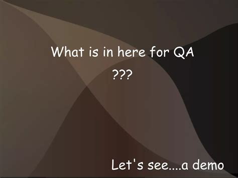 Test Automation Framework Using Cucumber Bdd Overview Part 1 Ppt