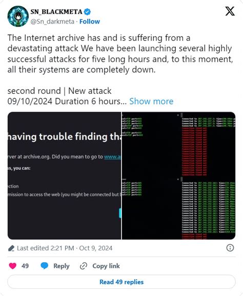 Internet Archive Hacked Data Breach Impacts 31 Million Users