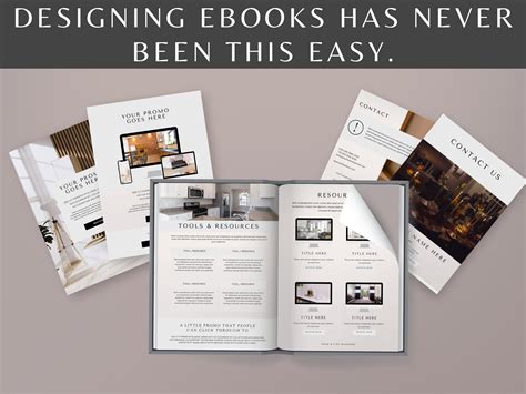 Ebook Template Editable Canva Beige Coaching Workbook Template Lead