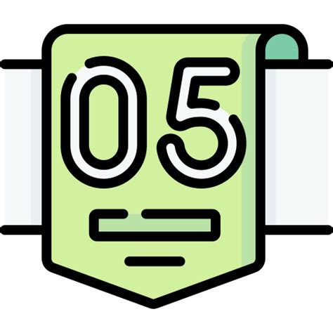 Number 5 Free Business And Finance Icons