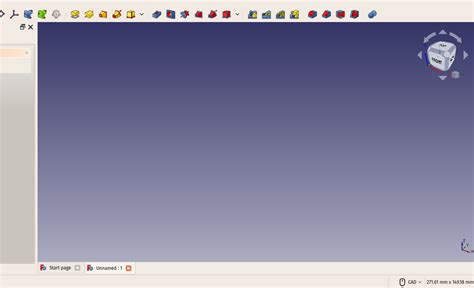 Navigating In The D View FreeCAD Manual