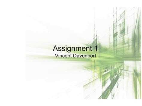 Media Assignment 1 Pp Version Part 1 Ppt