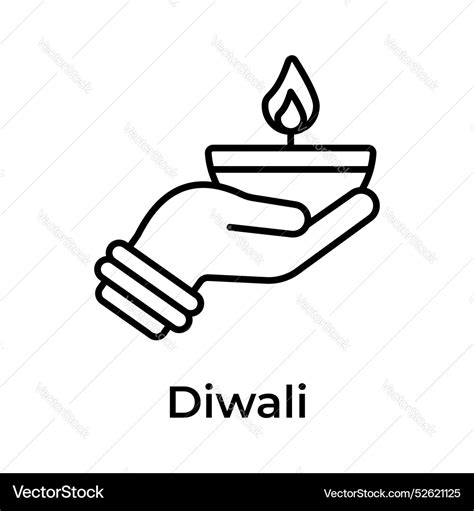 Diwali Royalty Free Vector Image Vectorstock