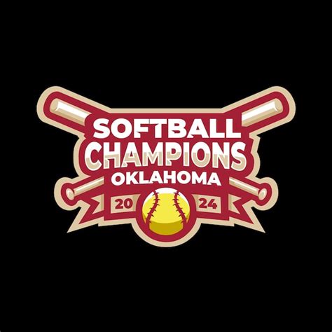 Premium Vector Collage Softball Champions Logo As Vector Graphic