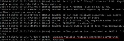 Mysqlサーバが起動しない問題 Mysql Qiita